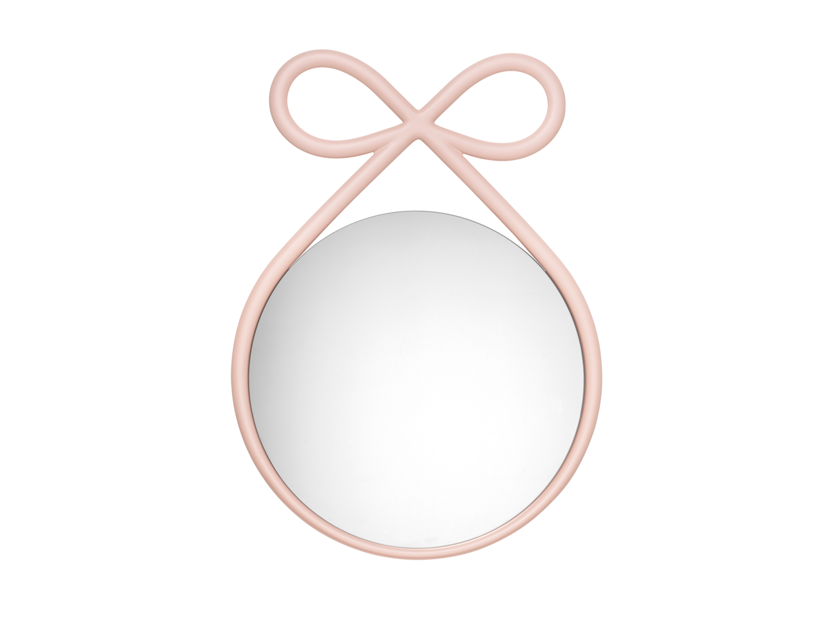 RIBBON Round wall-mounted polypropylene mirror By Qeeboo | design Nika ...