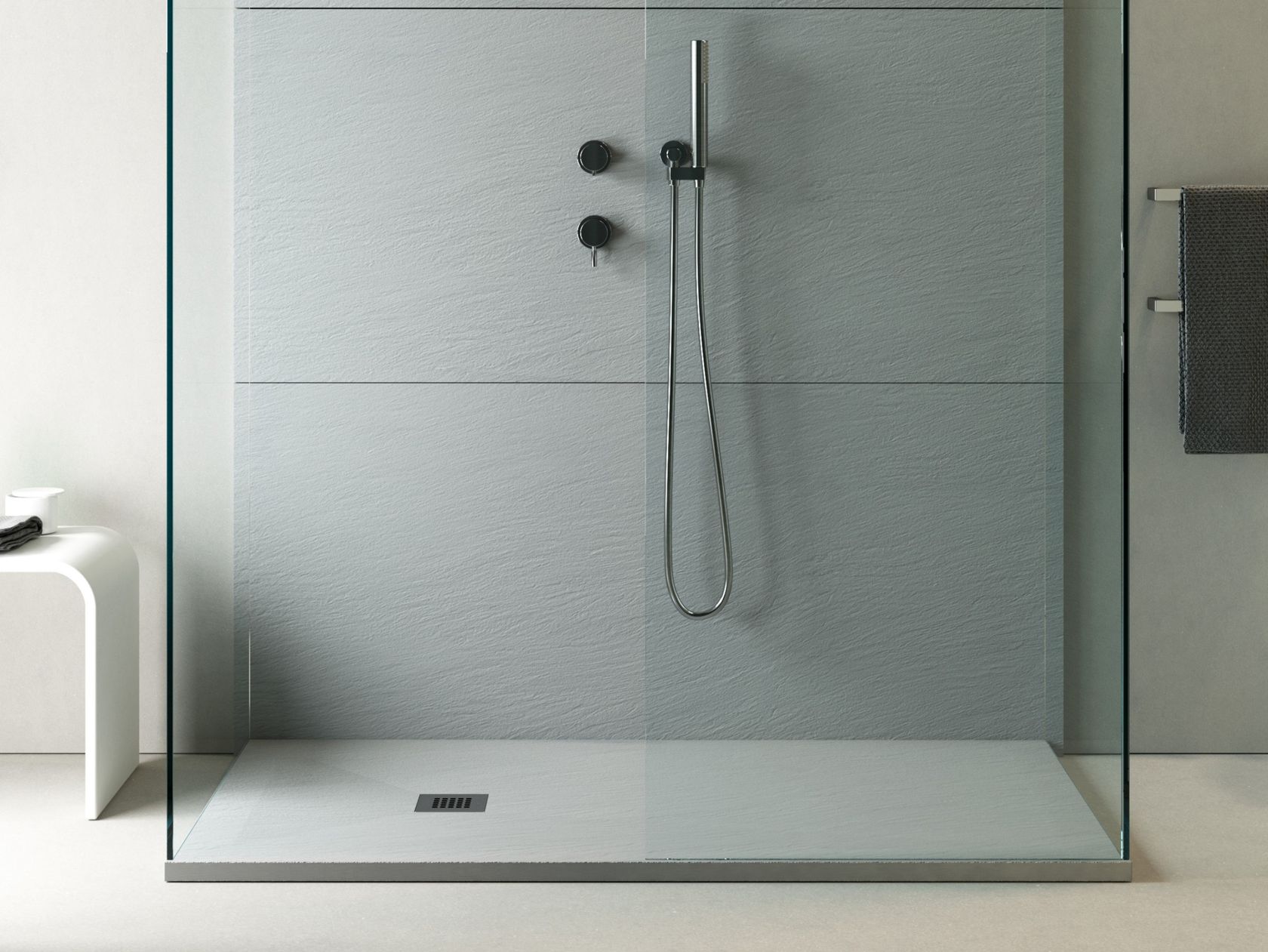 ROCKY CLASSIC | Rectangular shower tray By Relax Design