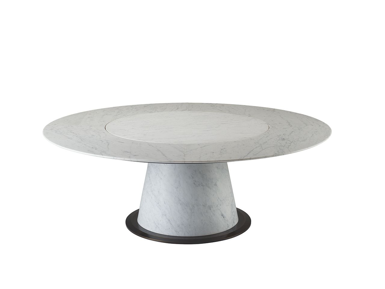Runder Lazy Susan Tisch aus Marmor ROLANDO Kollektion Milano 2019 By ...
