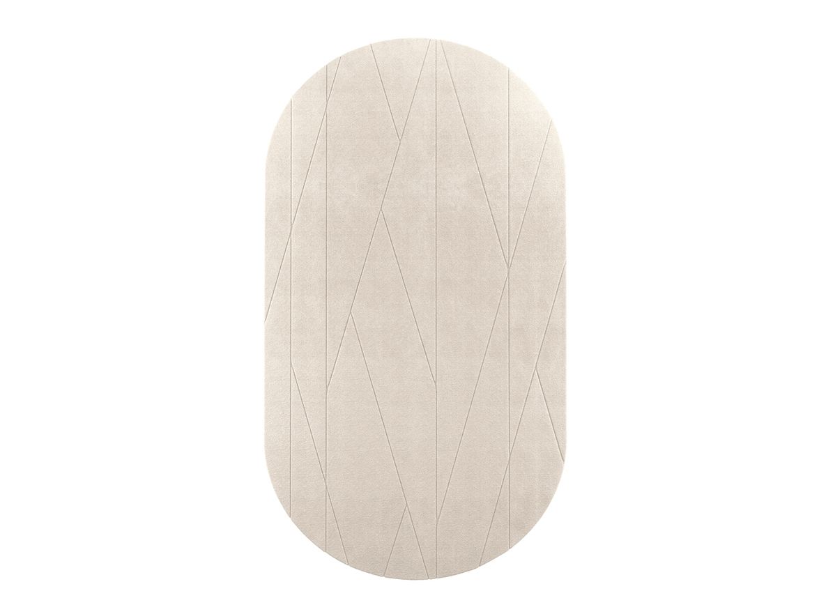 ROMA Patterned round rug By Turri | design Monica Armani