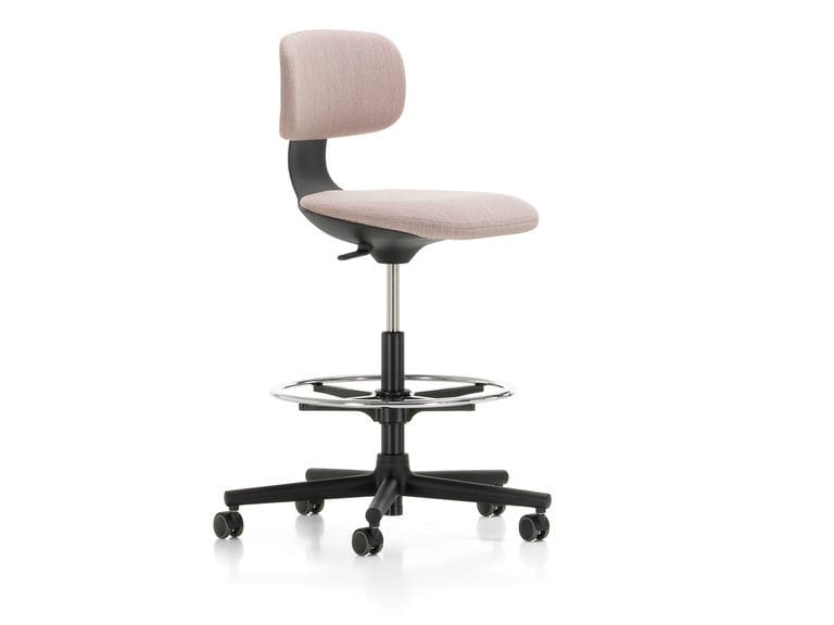 ROOKIE HIGH Höhenverstellbare Bürohocker aus Stoff By Vitra | design ...