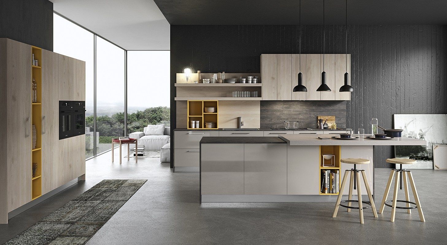 ROUND | Kitchen with island By ARREDO 3