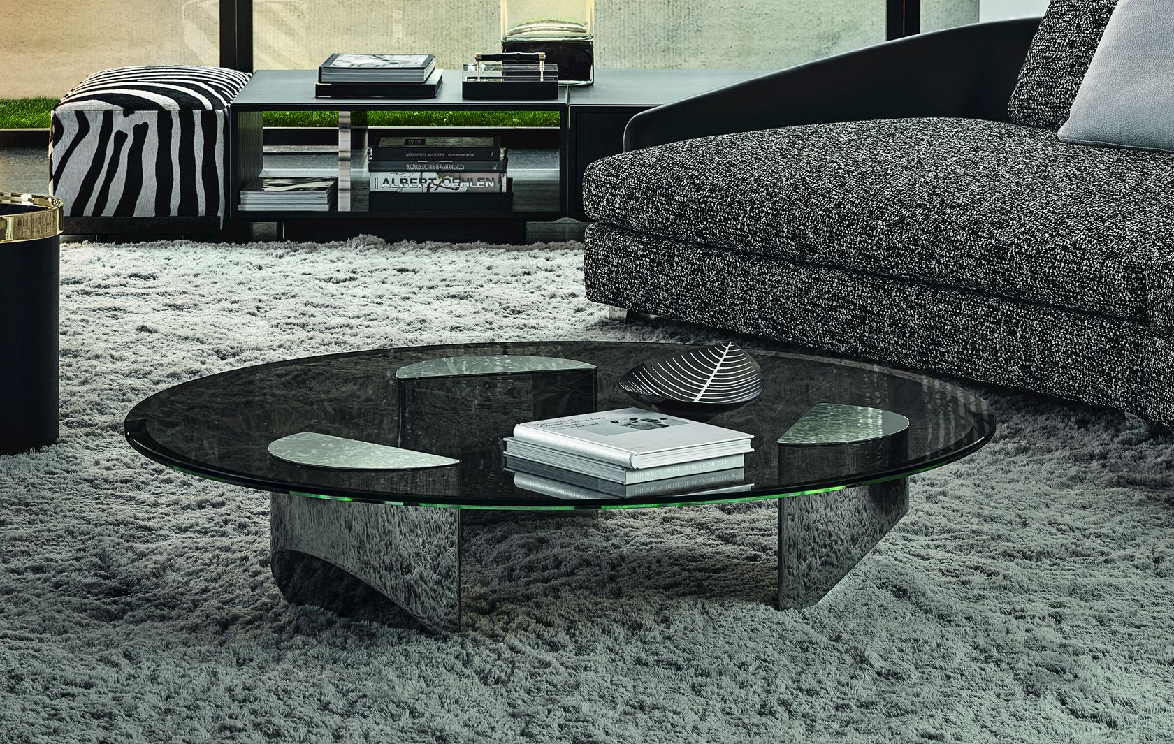 WEDGE Coffee table By Minotti | design Nendo