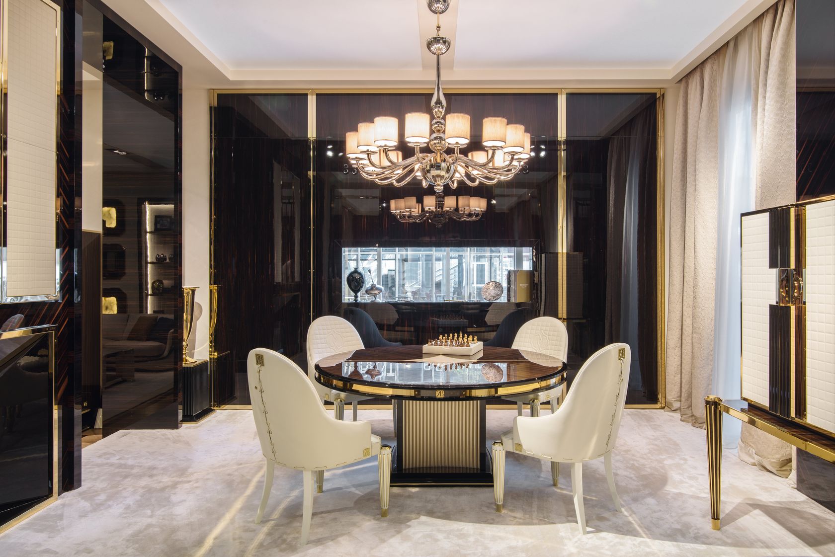 BOSTON | Round table Boston Collection By BRUNO ZAMPA