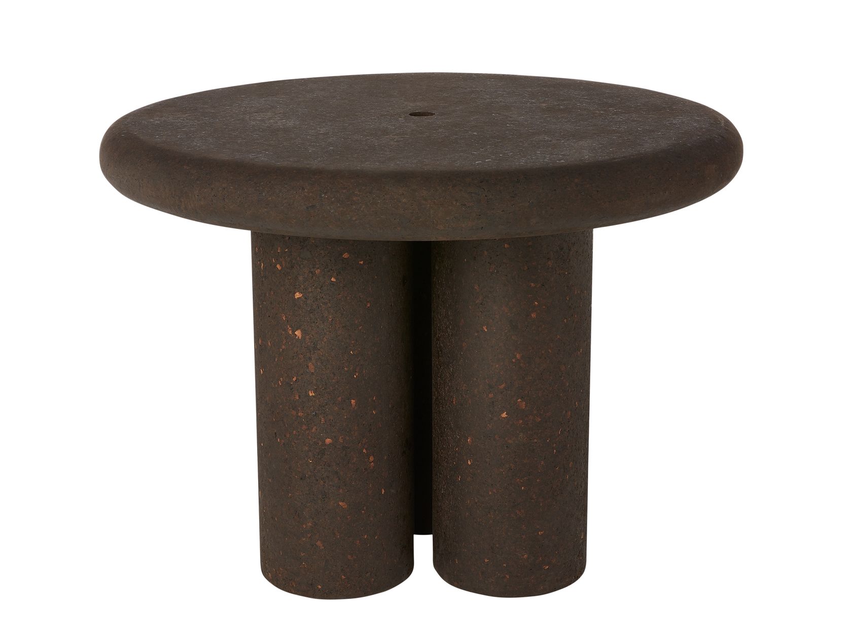 CORK Round cork dining table By Tom Dixon | design Tom Dixon