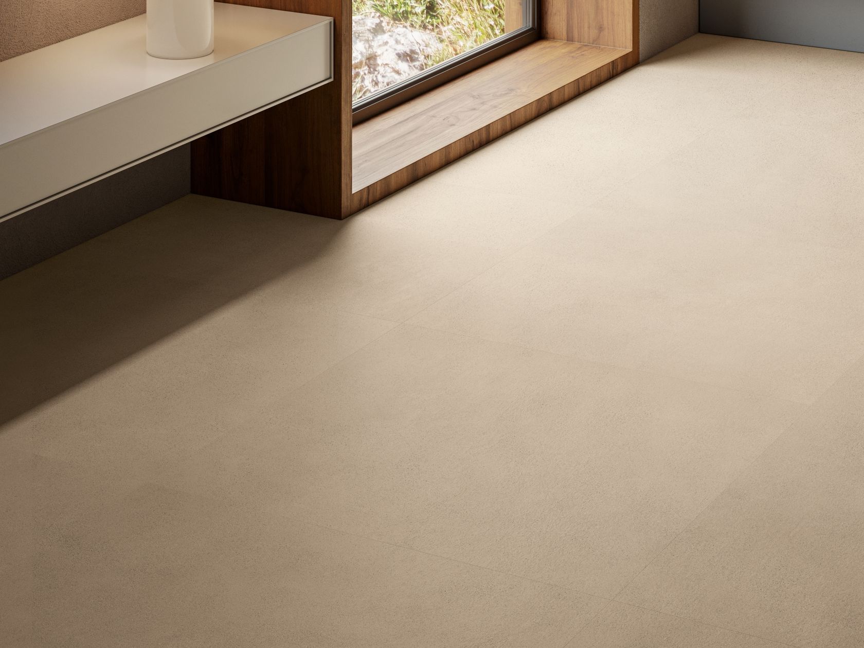 Revêtement de sol/mur antibactérien effet béton pour intérieur et ...