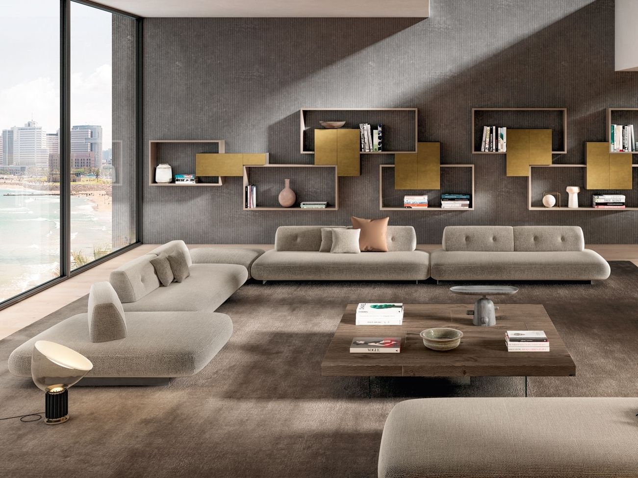 SAND - 1144 Sofa By Lago | design Daniele Lago