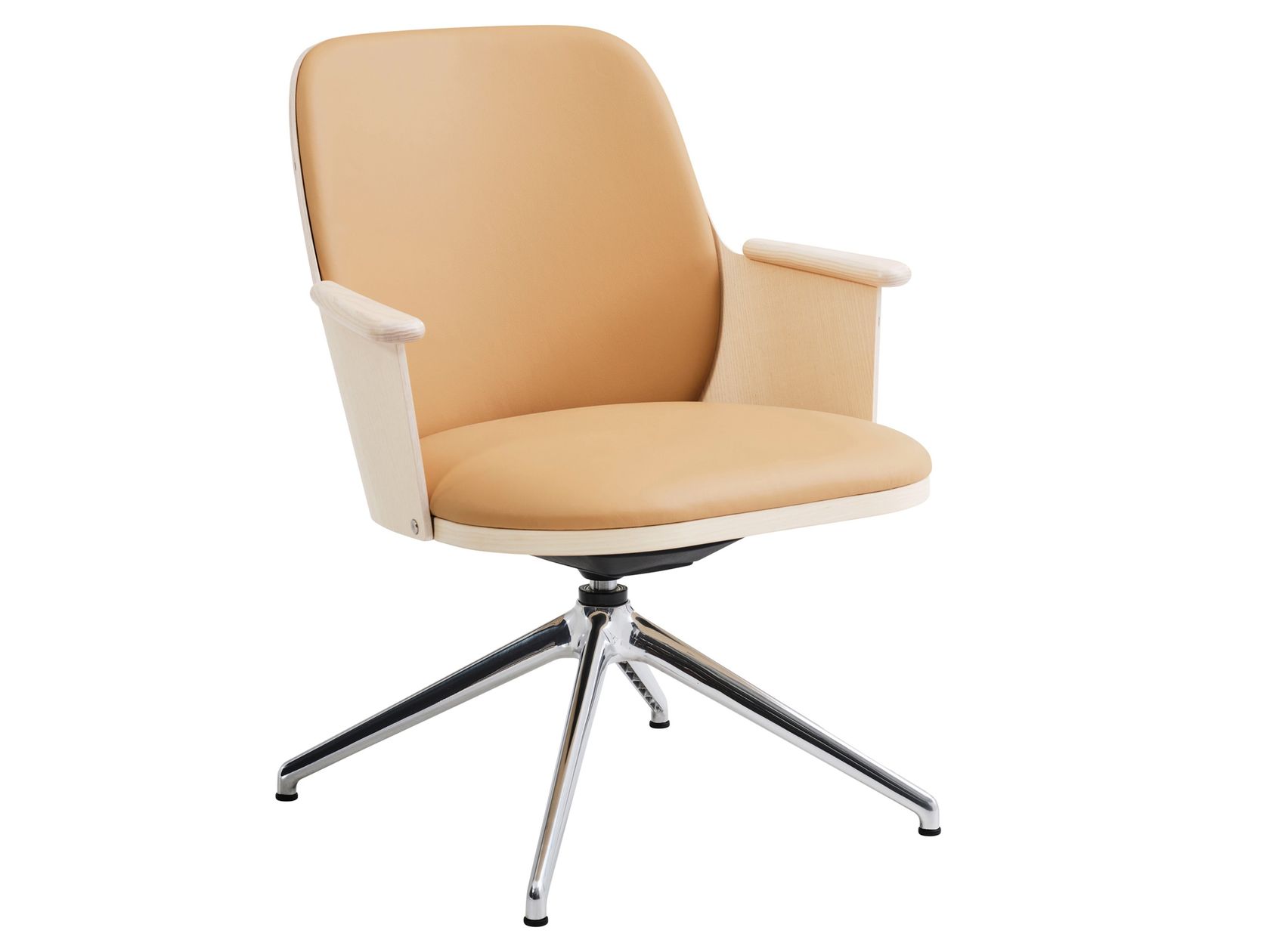 SANDER LOUNGE Leather chair By Karl Andersson | design Roger Persson