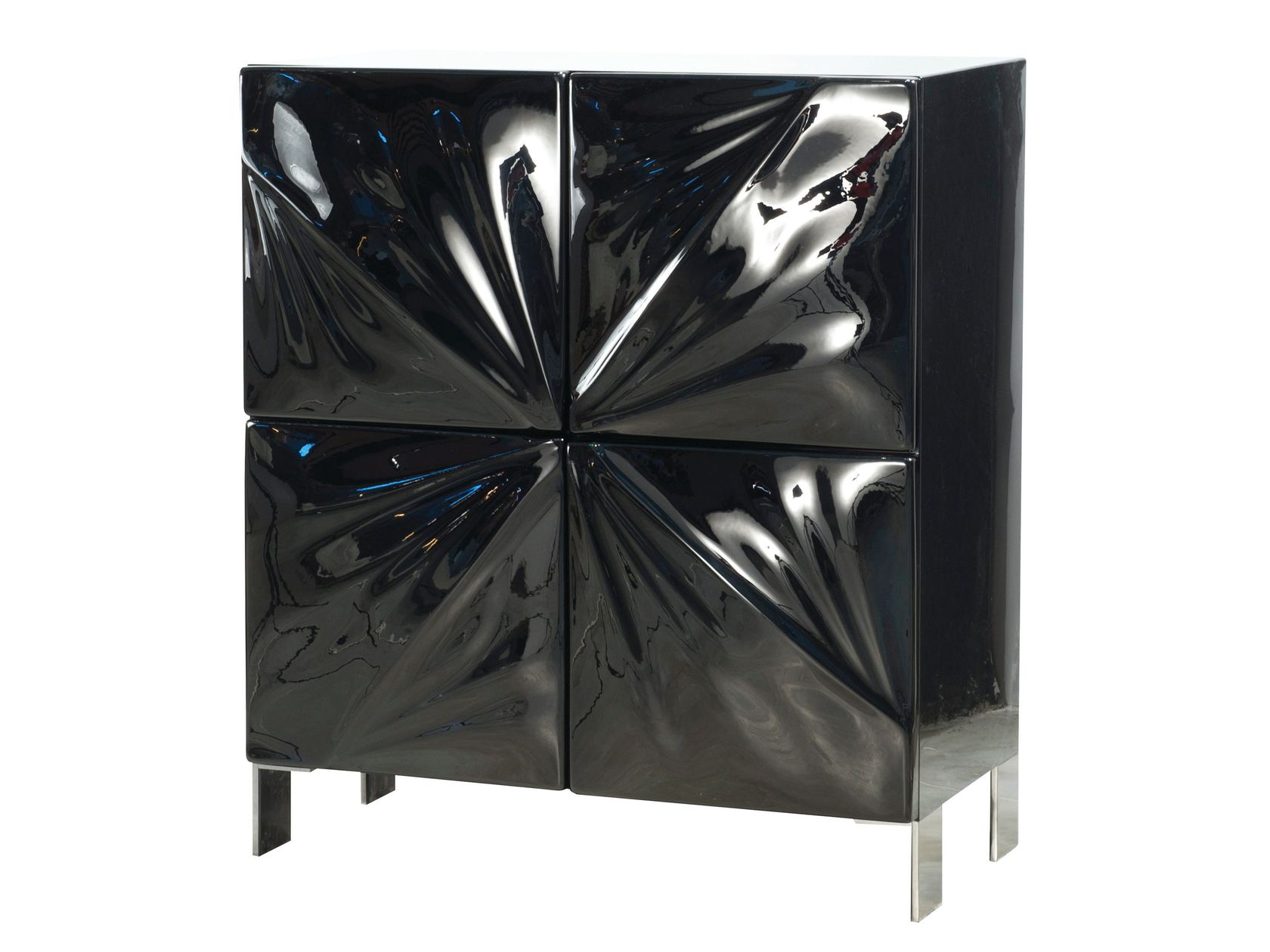 SATIN | Highboard with doors Satin Collection By Roche Bobois design ...
