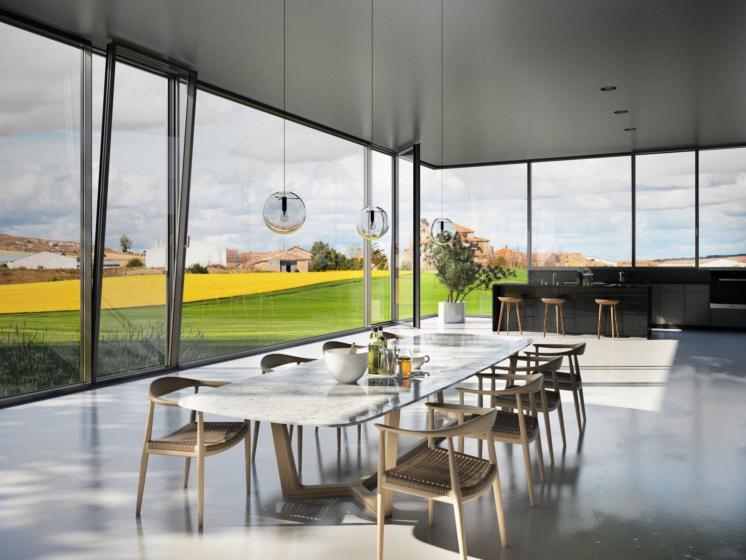 Schüco FWS 60 CV Aluminium Continuous facade system By Schüco