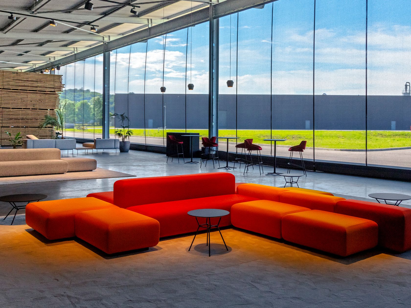 KLASTER | Sectional sofa By prostoria design Numen / For Use