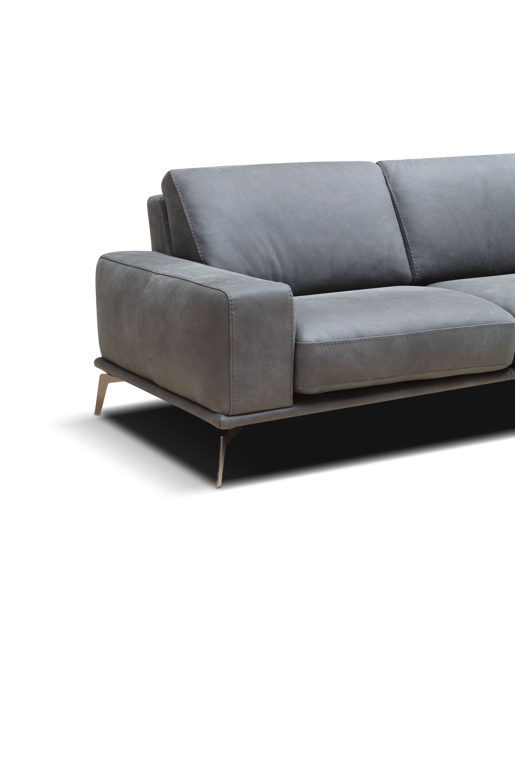 TIVOLI Divano in pelle a 3 posti By Rossini Sofas