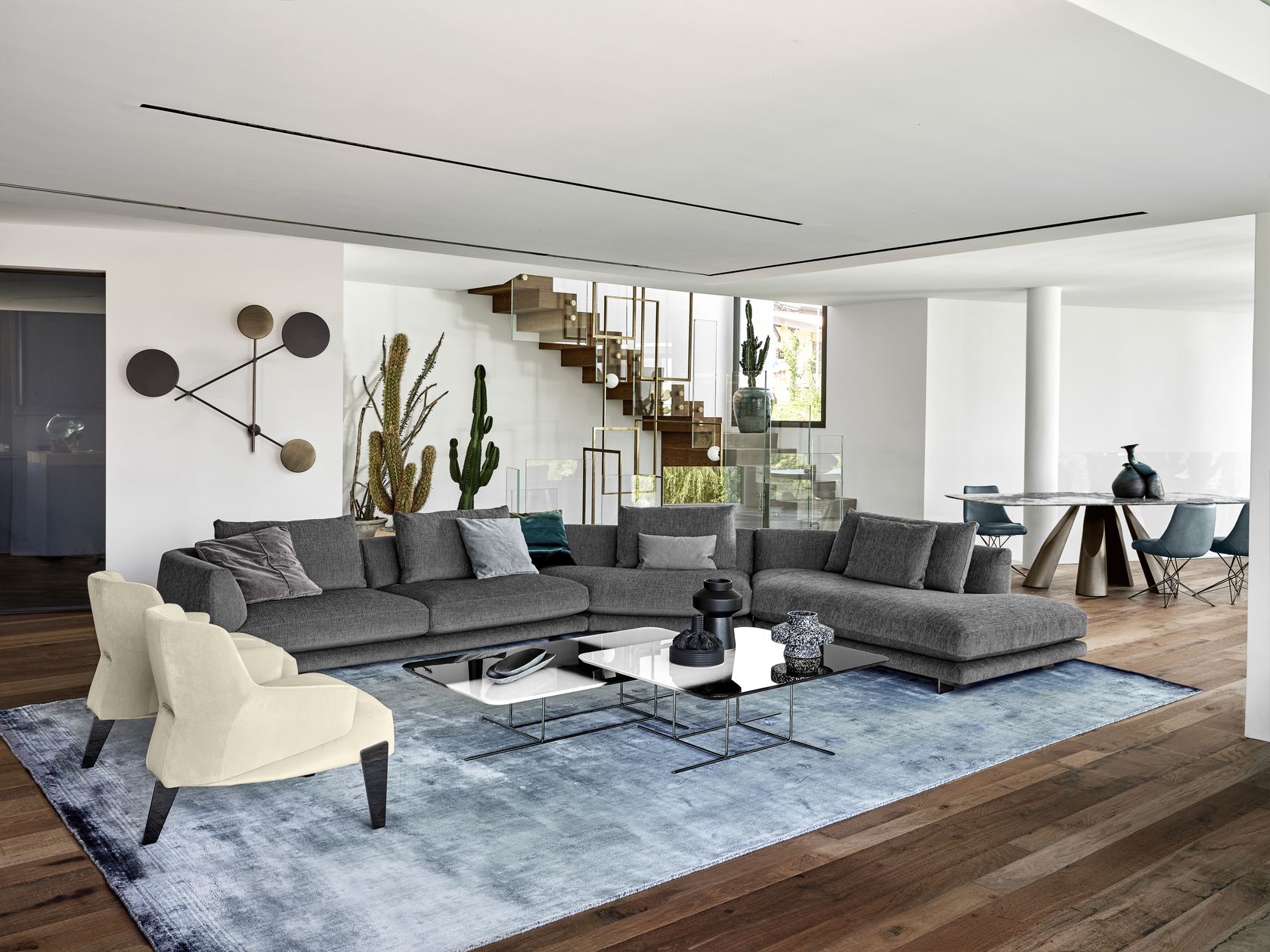 Sectional fabric sofa SELF CONTROL | Sectional sofa By Arketipo design ...