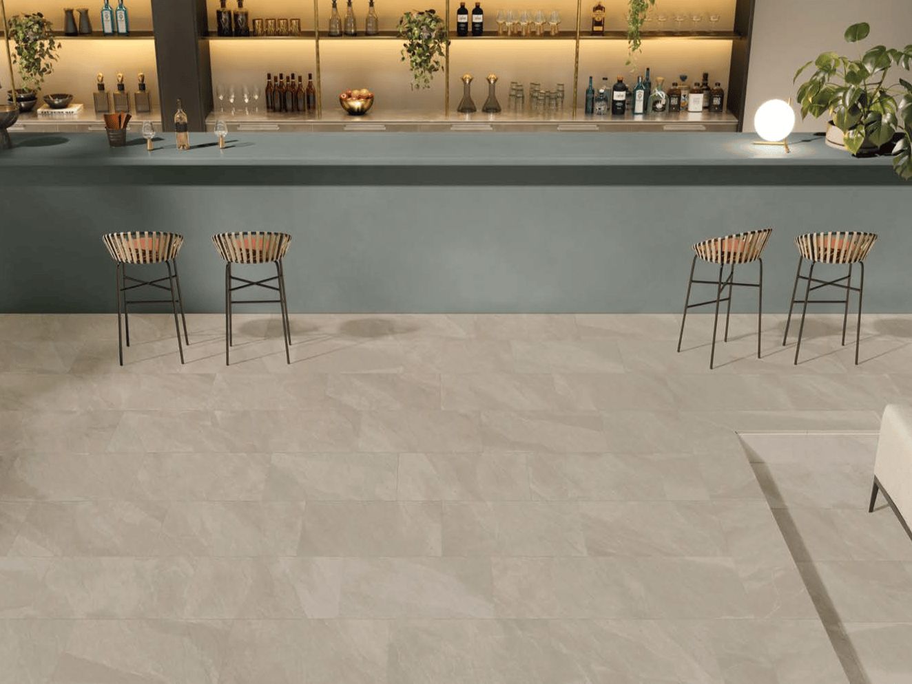 SHALE SAND Porcelain stoneware wall/floor tiles with stone effect By ...