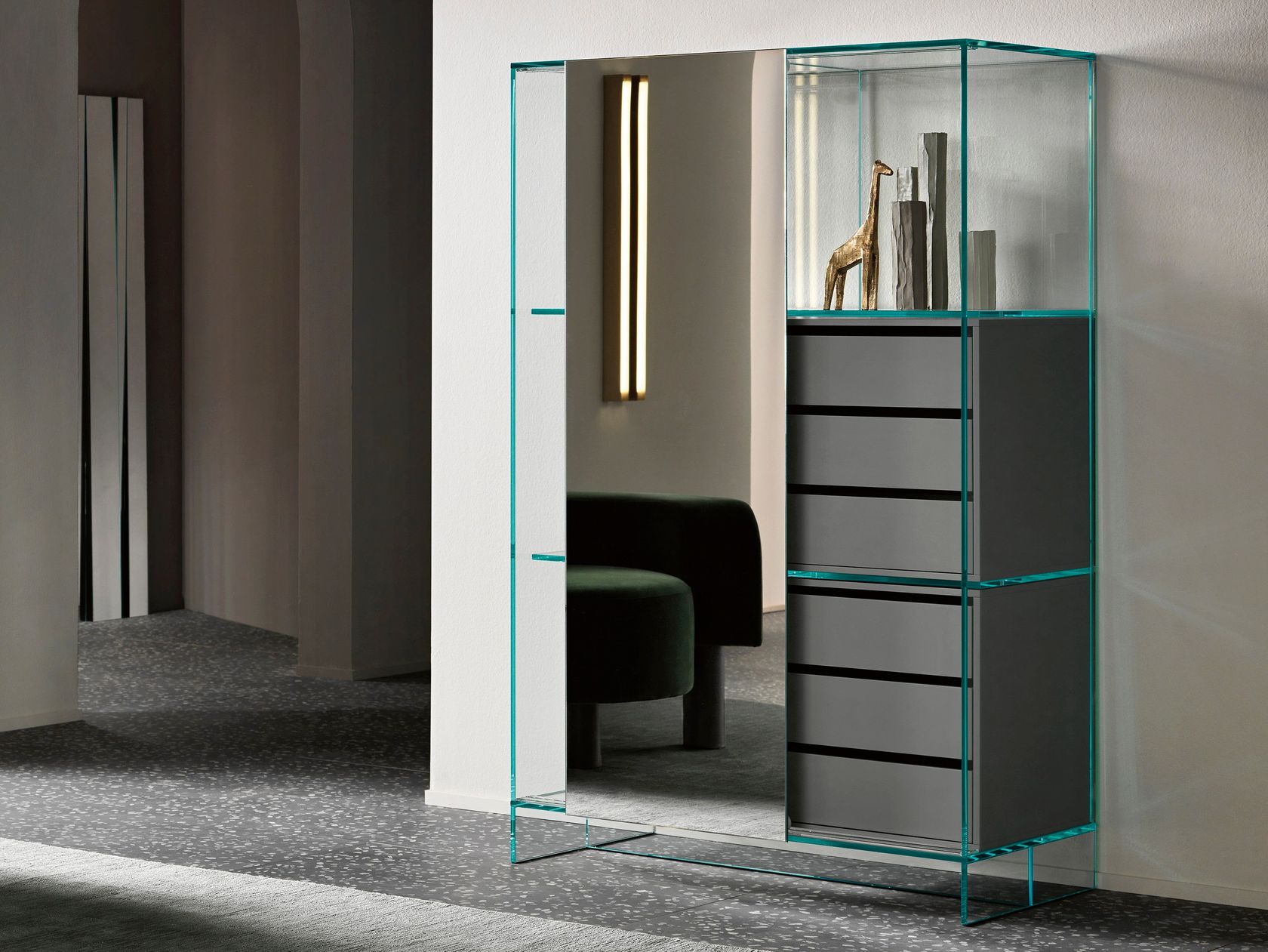 SHOJI | Highboard with drawers Shoji Collection By Tonelli Design ...