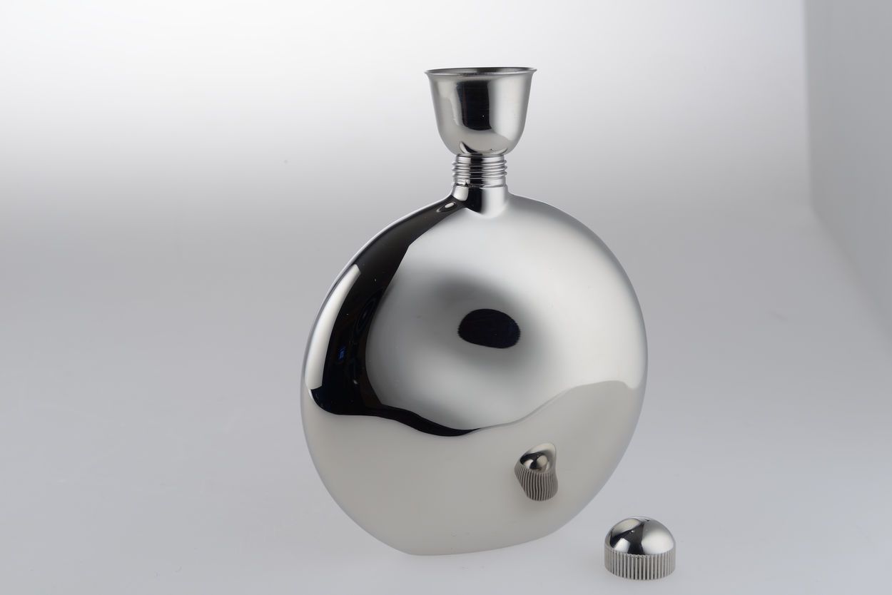 SHOT | Stainless steel bottle By Alessi design LPWK, Paolo Gerosa