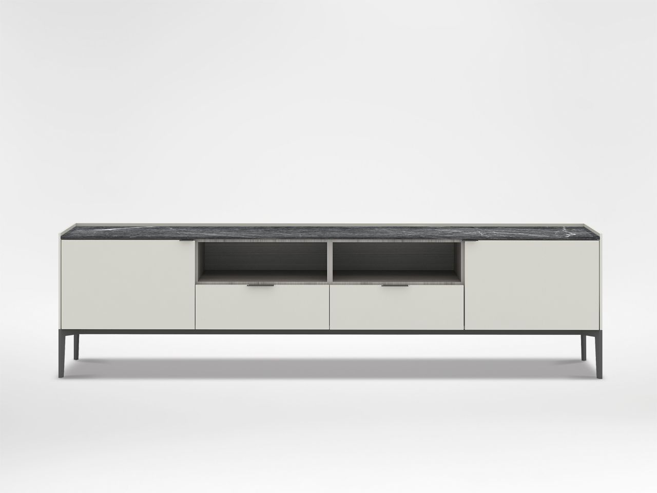 MATRIX Wooden sideboard with drawers By CAMERICH