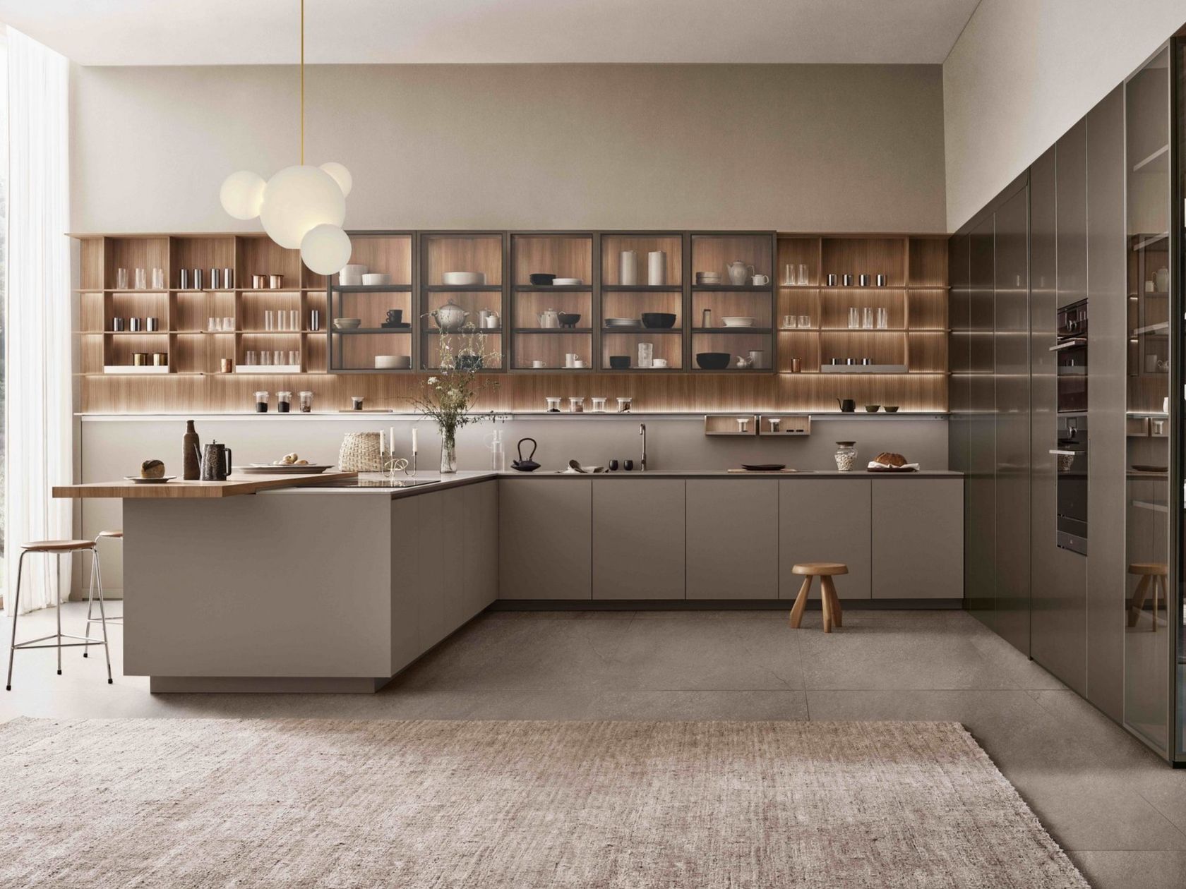 SIGN | Cozinha sem puxadores By ERNESTOMEDA design Giuseppe Bavuso