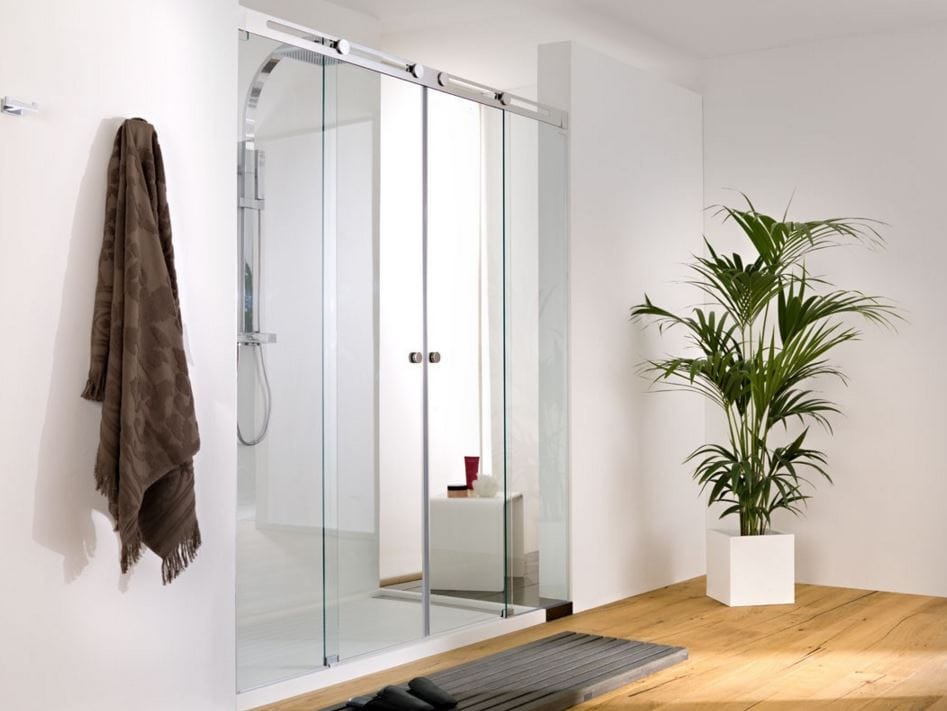 Niche shower cabin with sliding door SILKE 9/9 Silke Collection By ...