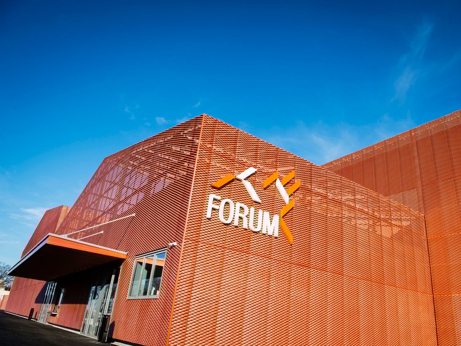 Expanded metal Stretched mesh for facade finish FAÇADE By METAL DEPLOYE