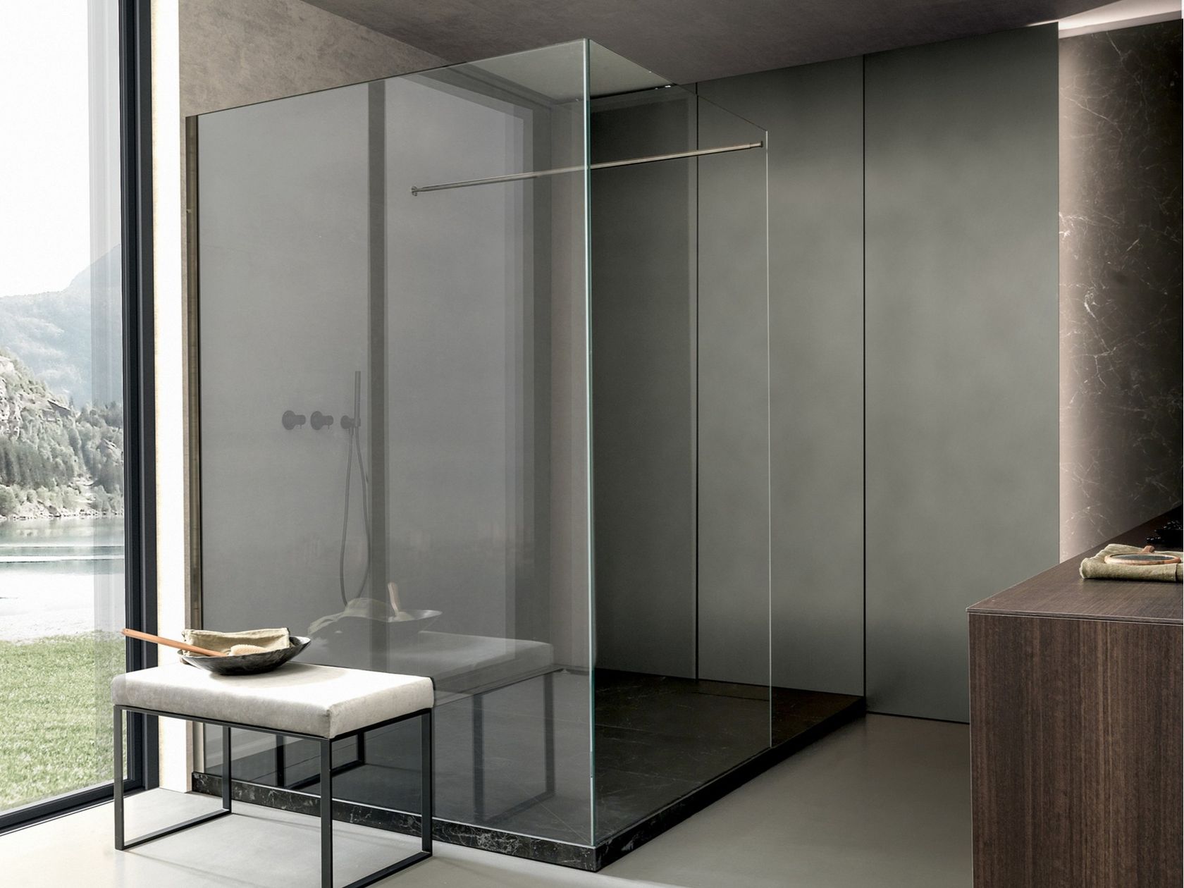 Shower cabins | Corner, alcove, with sliding doors | Archiproducts