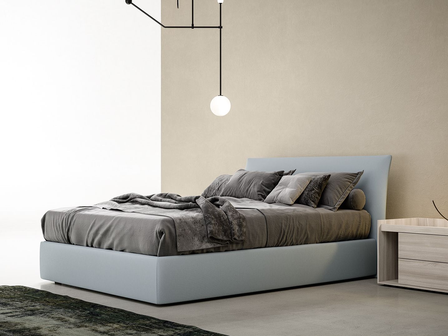 SLIM | Bed Slim Collection By Zalf design Roberto Gobbo