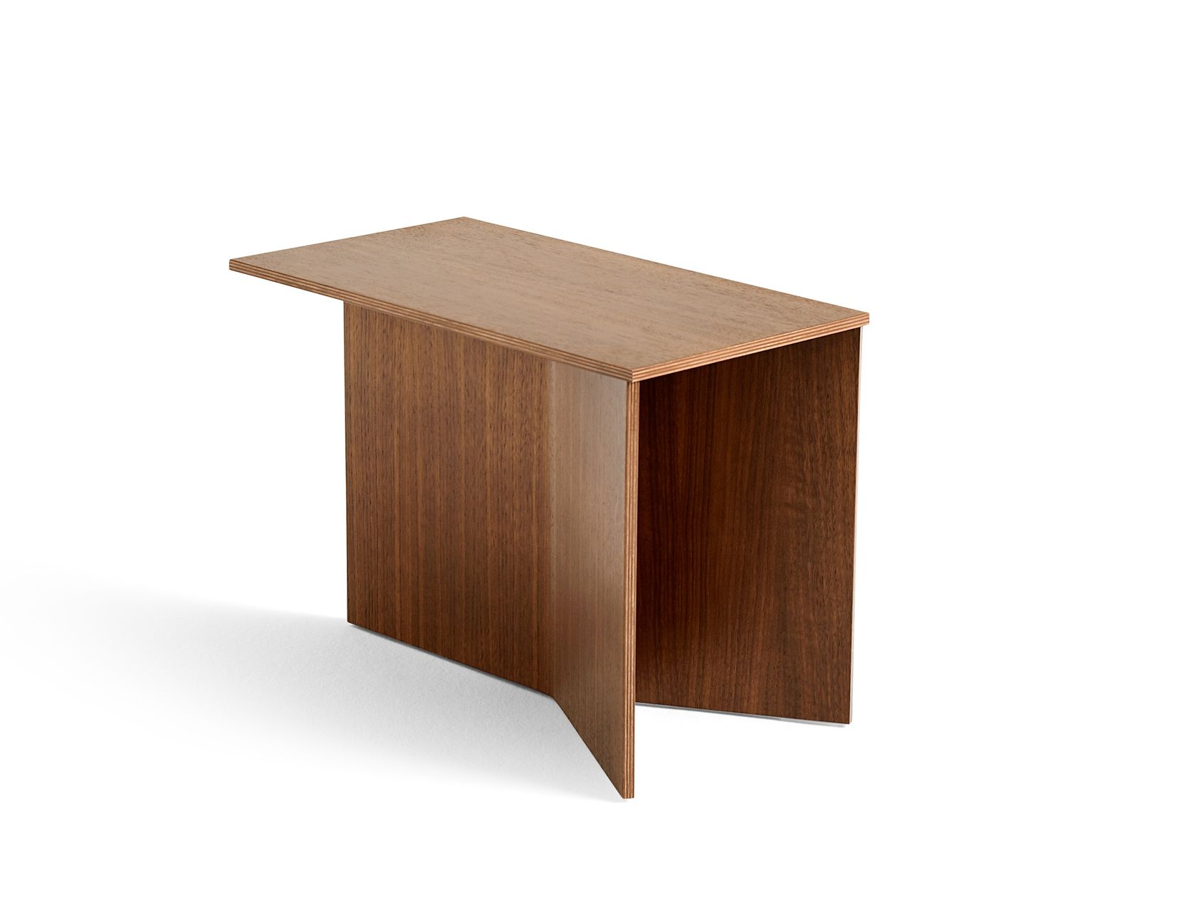 SLIT WOOD OBLONG Coffee table By Hay