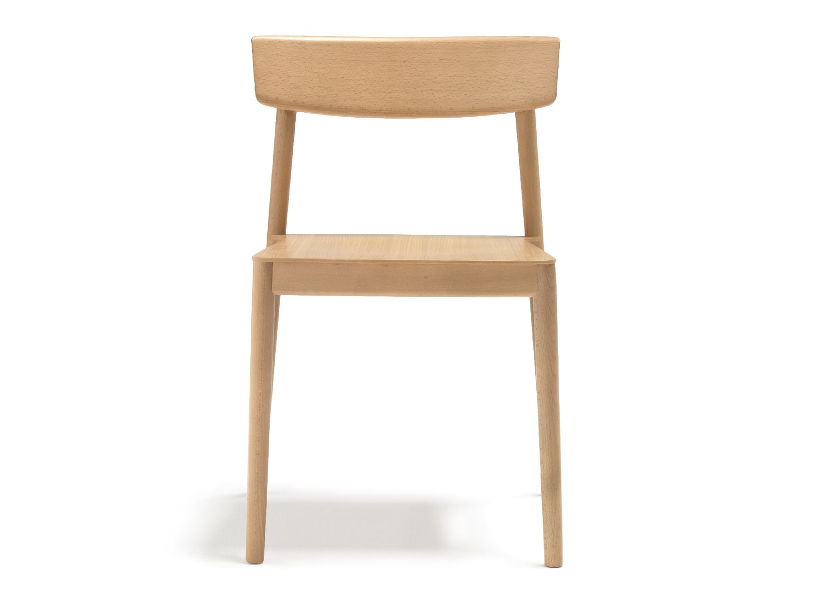 Stackable wooden chair SMART SI0610 Smart Collection By Andreu World ...