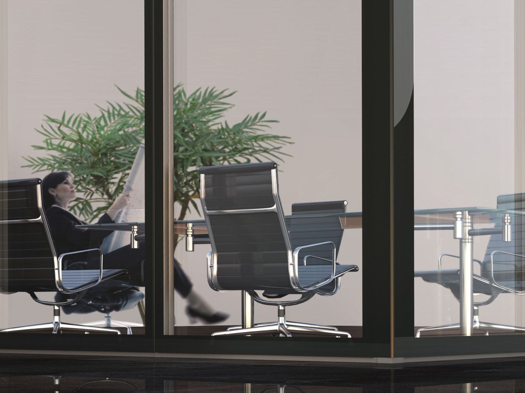 SMARTIA SYSTEMS Aluminium system for interior partitions By Alumil