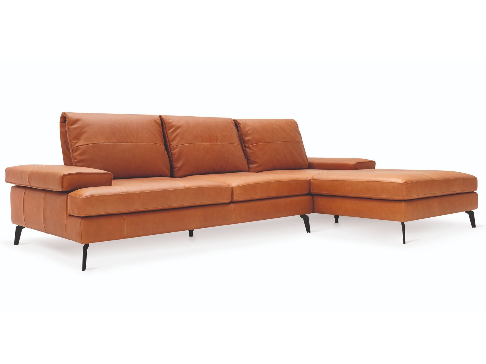 LANDA | Sofa with chaise longue Landa Collection By Calligaris design ...