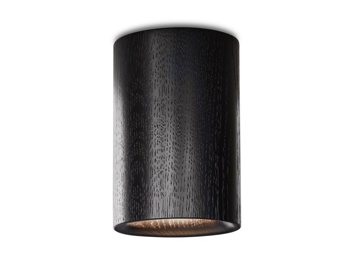SOLID CYLINDRICAL LED round ceiling oak spotlight By Case | design ...