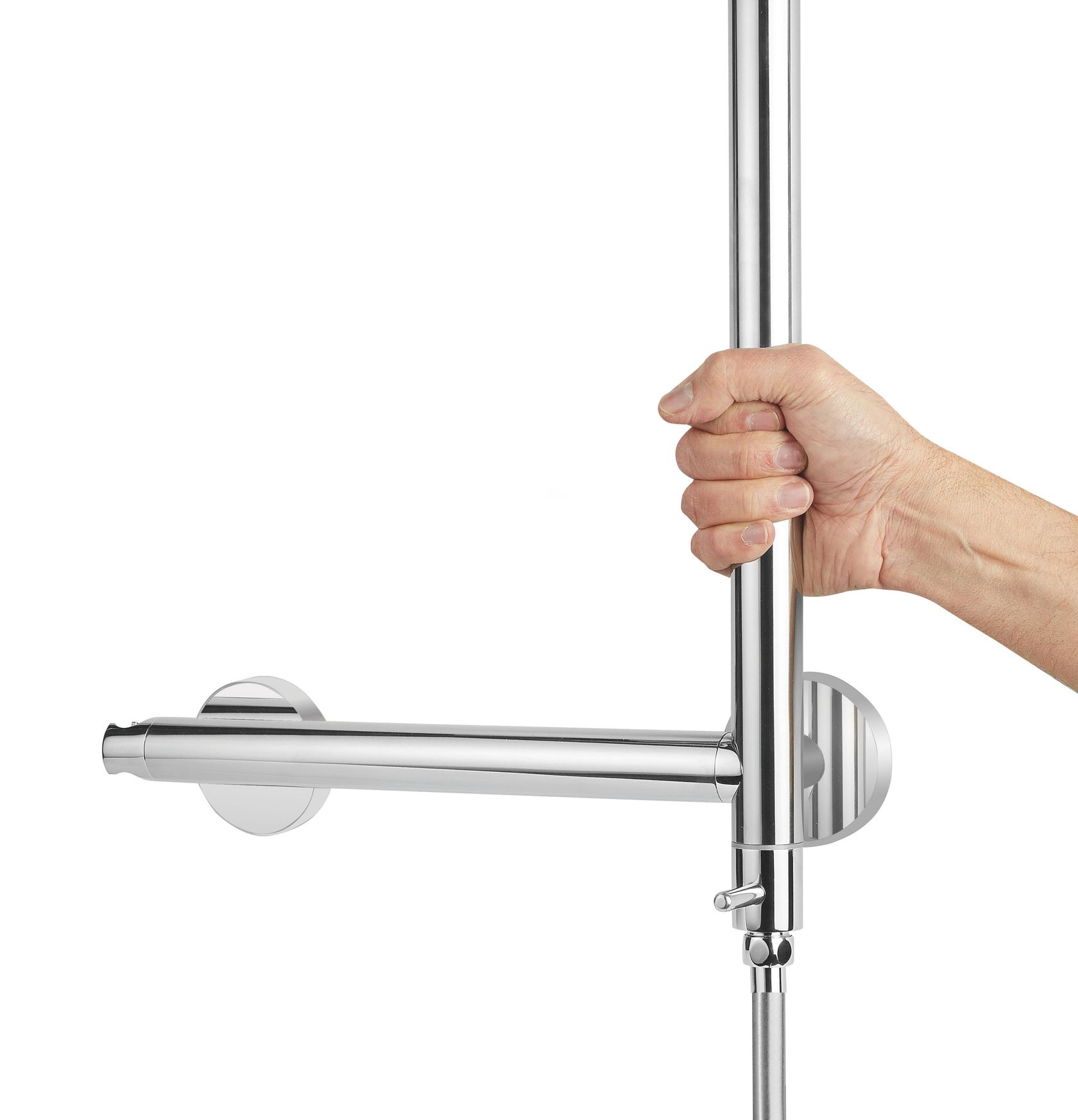 SOLO | Stainless steel shower panel Solo Collection By Ponte Giulio