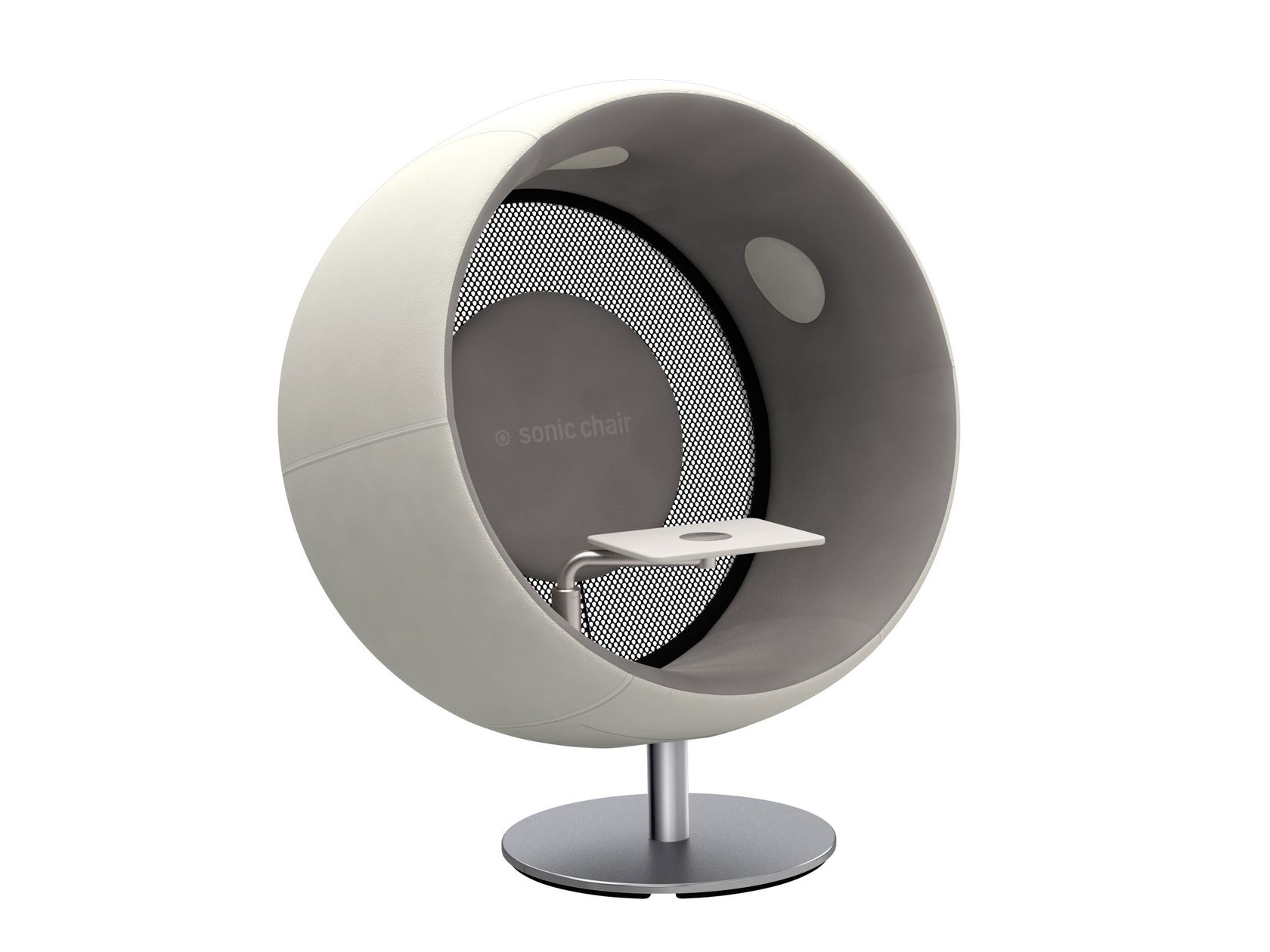 SONIC CHAIR Acoustic armchair with iPad By Sonic chair | design Holger ...