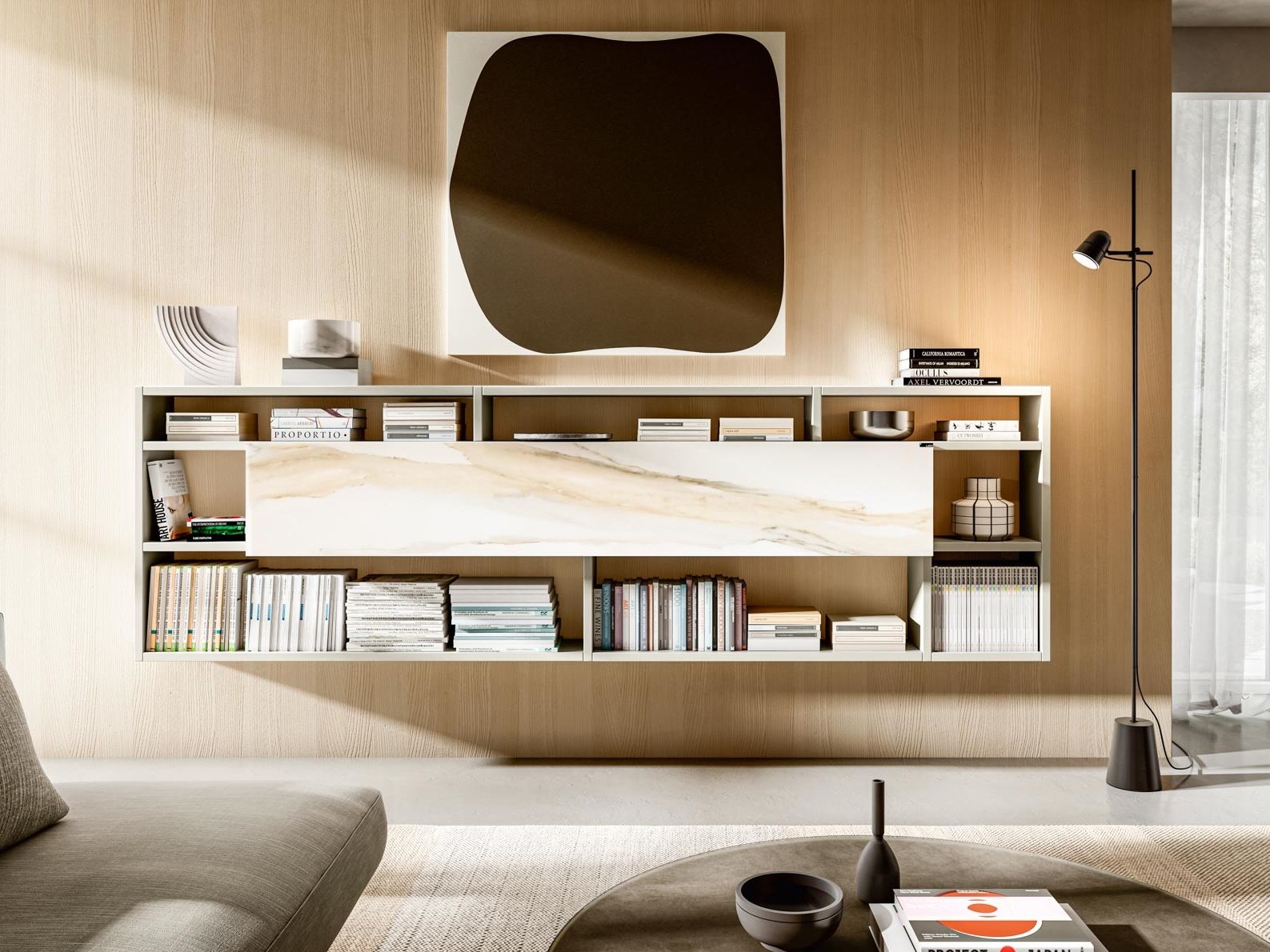 SPACE SAVING IDEAS 1215 | Bookcase By Lago design Daniele Lago