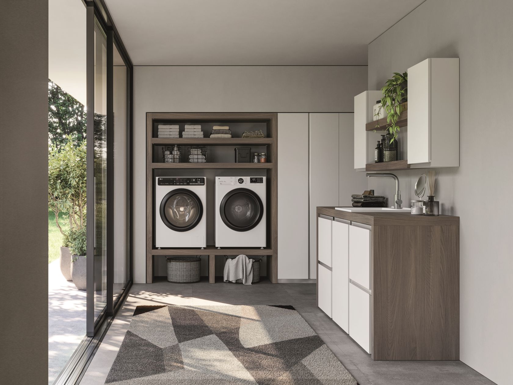 Laundry room cabinets | Modern, modular, custom-made | Archiproducts