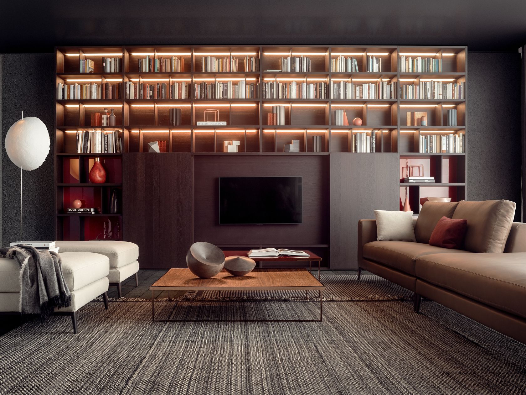 Bookcases with TV stand | Archiproducts