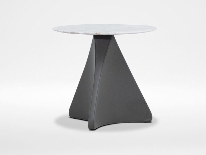 SPIN Round glass coffee table By CAMERICH | design Favaretto&Partners