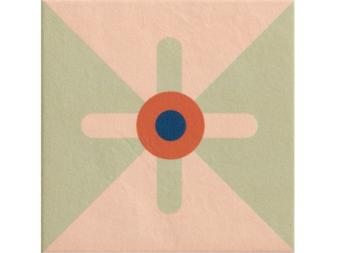 MATTONELLE MARGHERITA Glazed porcelain stoneware wall/floor tiles By ...