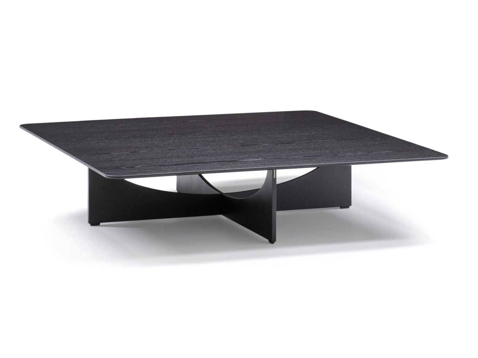 LIDO Low square ash coffee table By Minotti | design GamFratesi