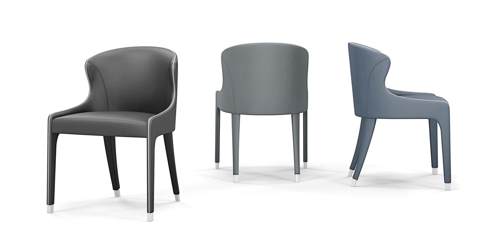 STEEPLE Upholstered fabric chair By Roche Bobois | design Enrico Franzolini