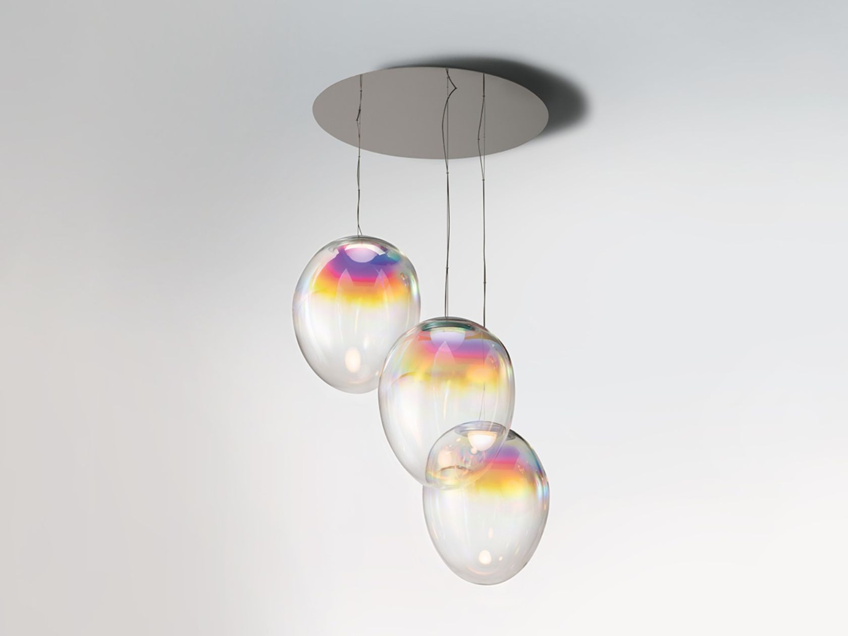 STELLAR NEBULA | Blown glass pendant lamp By Artemide design BIG ...