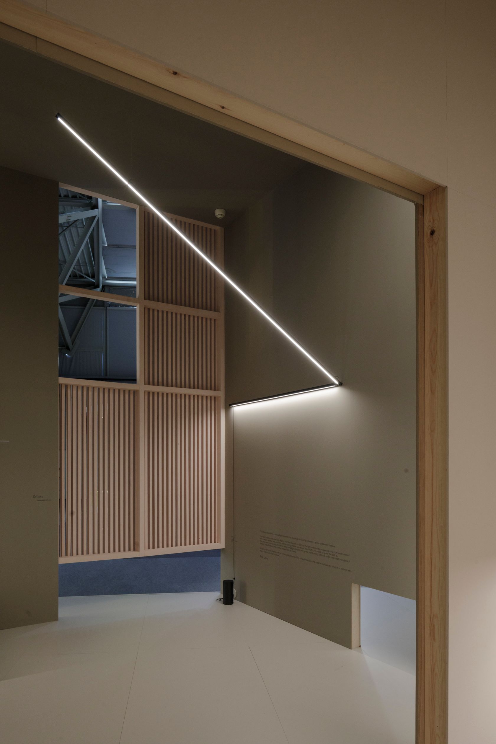 STICKS Linear lighting profile By Vibia | design Arik Levy