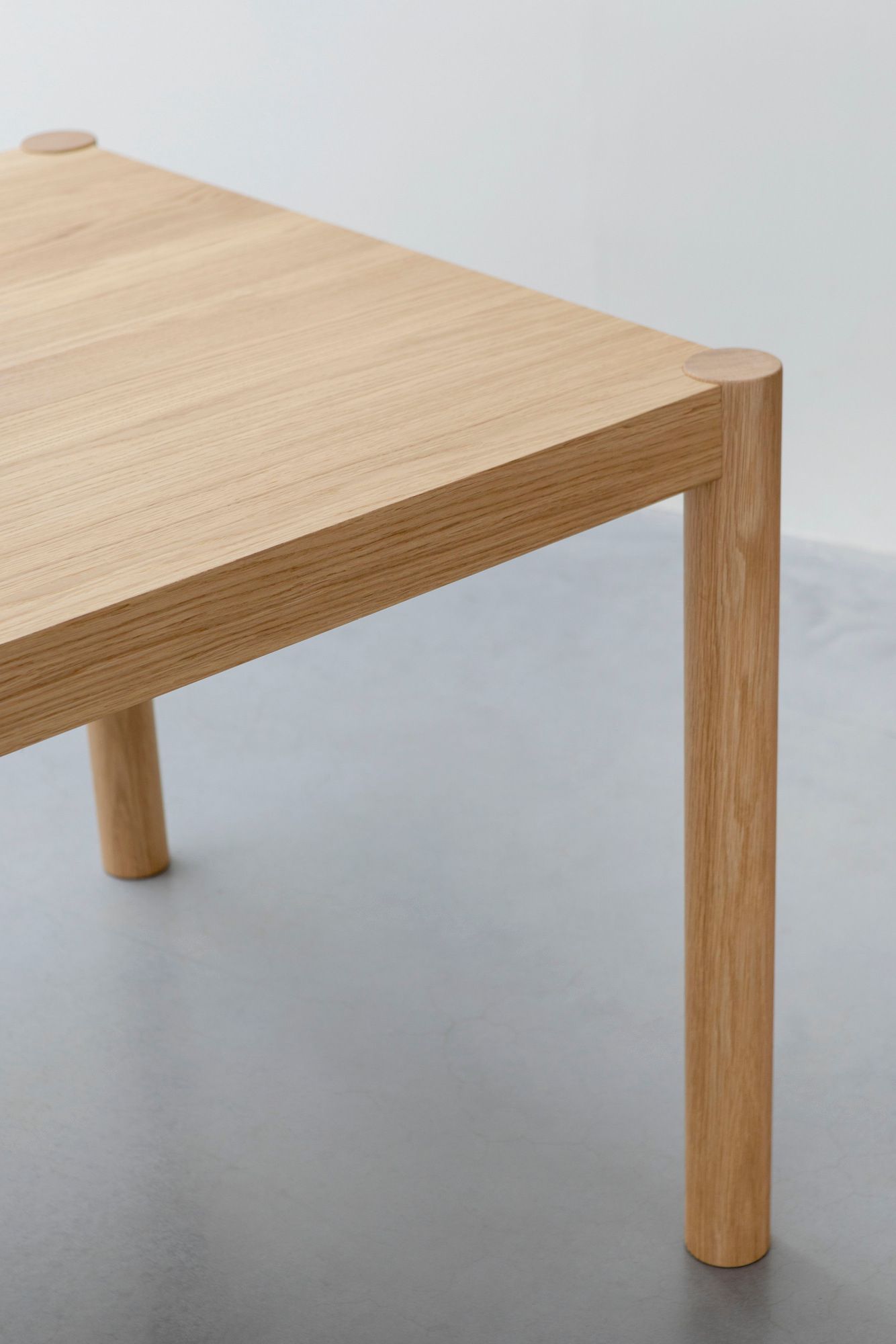 STICKS Rectangular oak dining table By banne | design Lex Pott