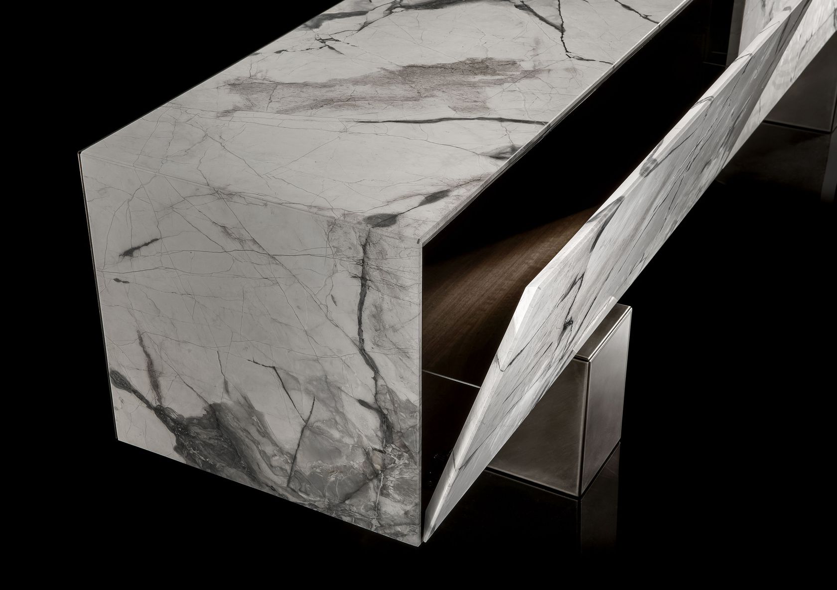 SLIM SIDE | Stone sideboard Slim Side Collection By Henge design ...