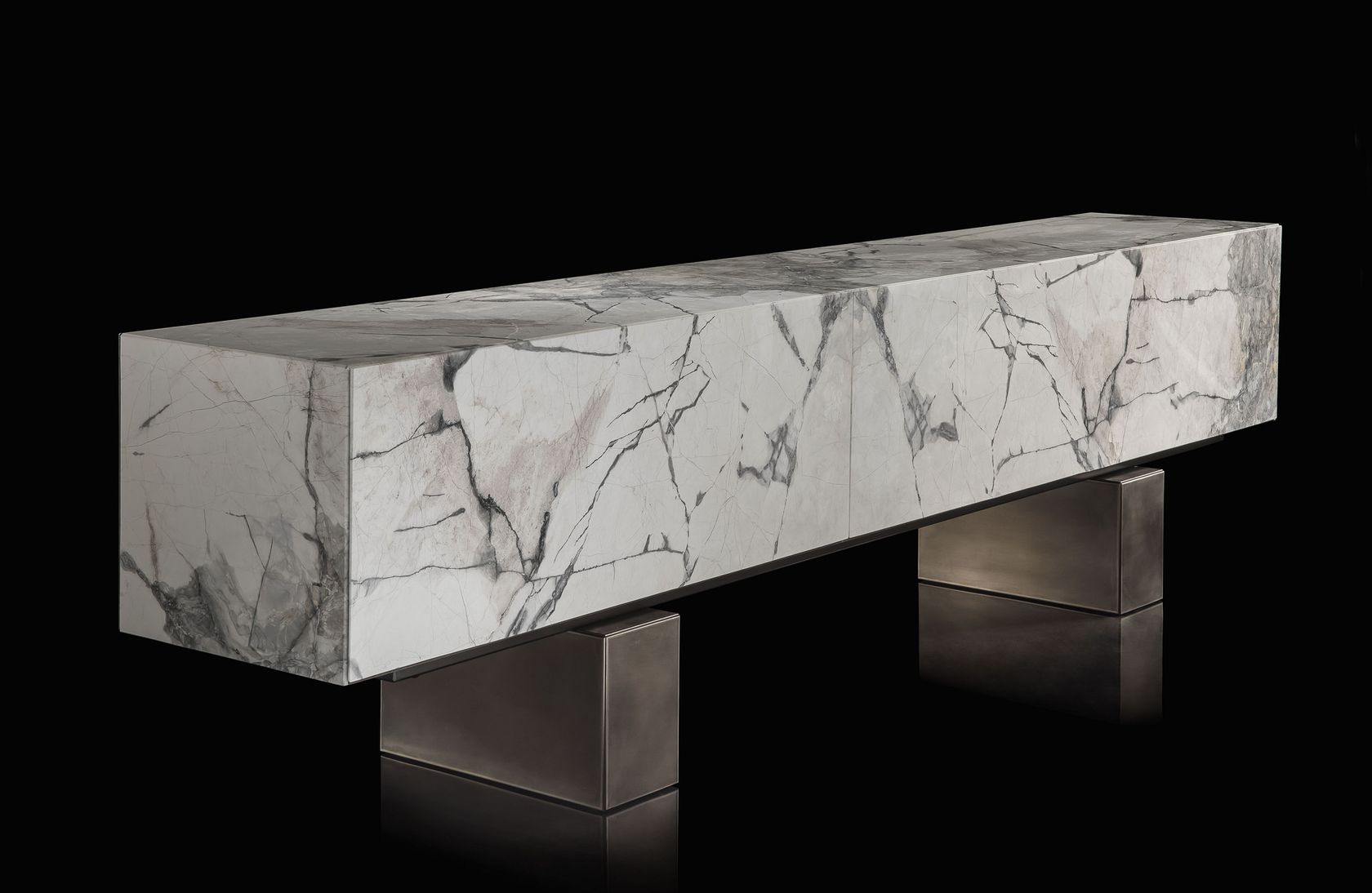 SLIM SIDE | Stone sideboard Slim Side Collection By Henge design ...