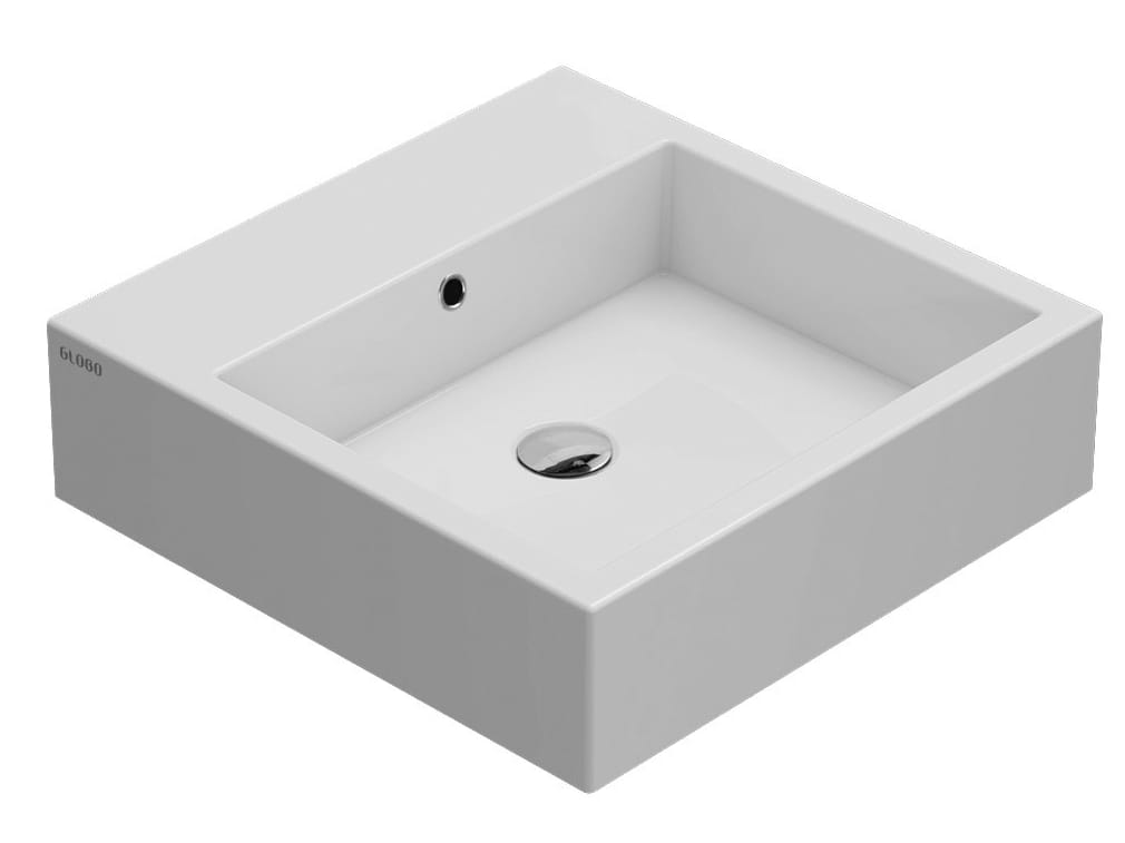 STONE | Lavabo quadrato Collezione Stone By Ceramica Globo