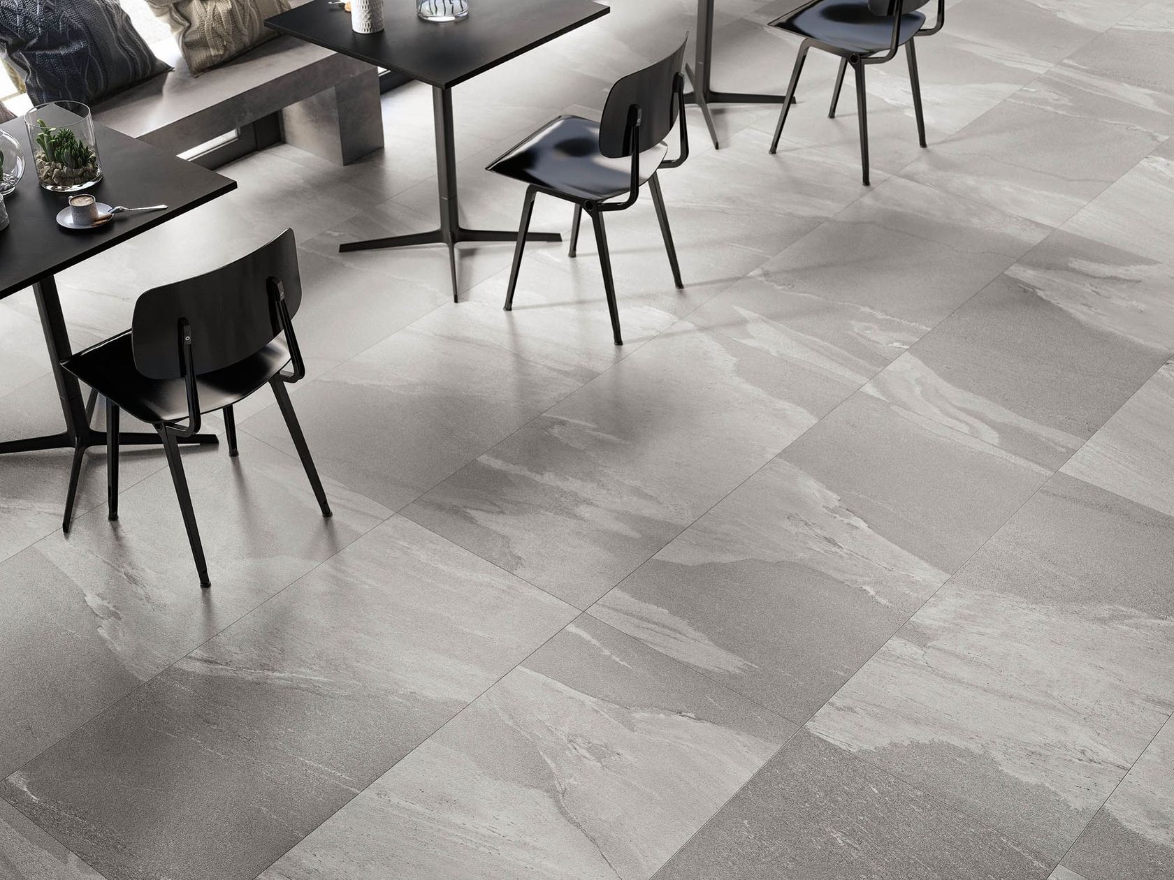 Revestimento de pisos/paredes de grés porcelânico STONEWORK Coleção ...