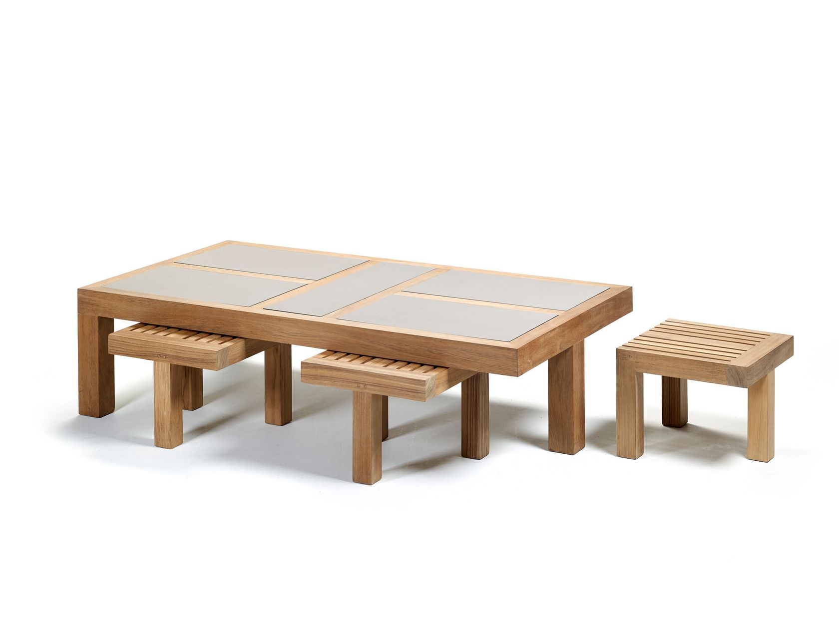 NARA | Coffee table Nara Collection By Royal Botania design Louis Benech