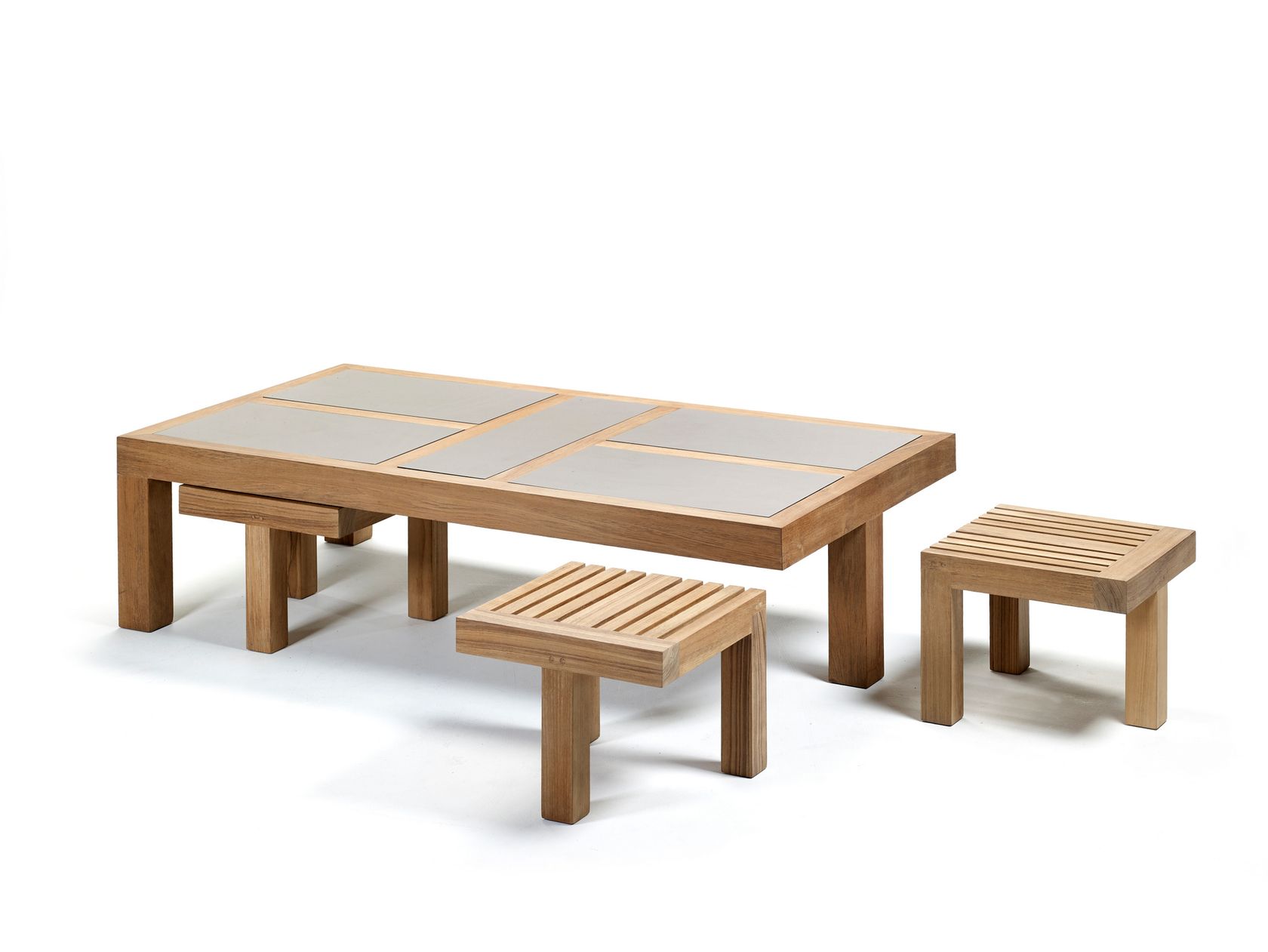 NARA | Coffee table Nara Collection By Royal Botania design Louis Benech