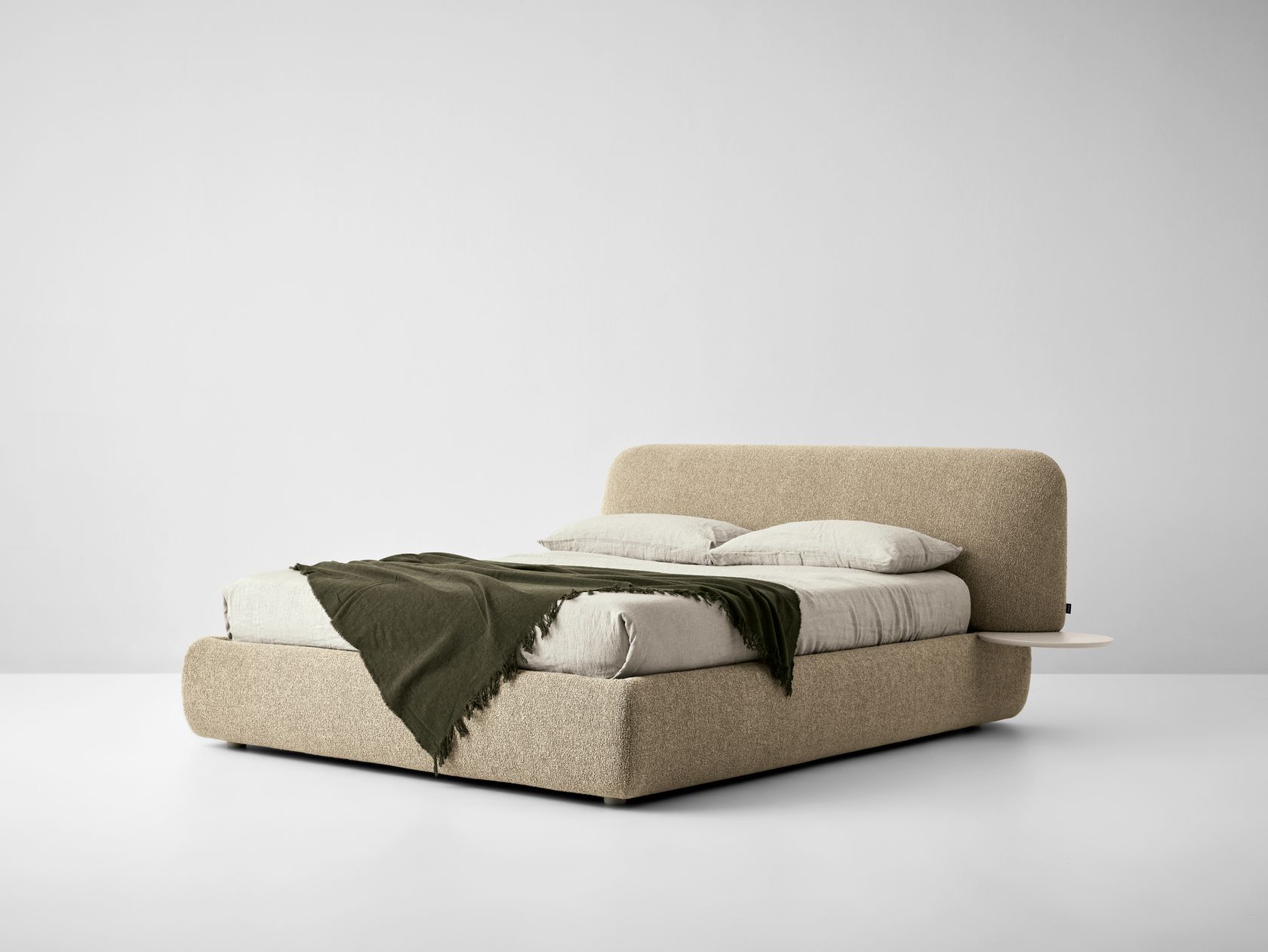MARTY Letto contenitore con testiera imbottita By Bolzan Letti | design ...